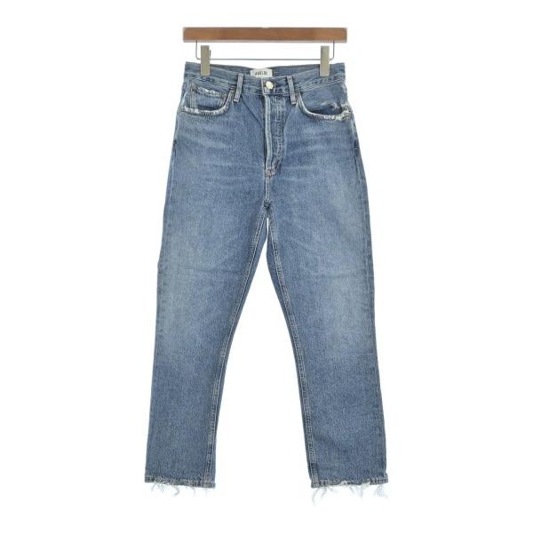 【ブランド】AGOLDE (エーゴールドイー)【タイプ】レディース【商品番号】2200640927028r20260202【コンディション】ランク：B   【カラー】インディゴ(デニム)【サイズ】26(M位)【実寸(cm)】ウエスト:70....