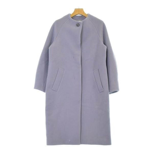 【ブランド】PUBLIC TOKYO (パブリック　トウキョウ)【タイプ】レディース【商品番号】2200655112020r20260222【コンディション】ランク：B   詳細：袖口スレあり【カラー】青紫【サイズ】1(S位)【実寸(cm)...