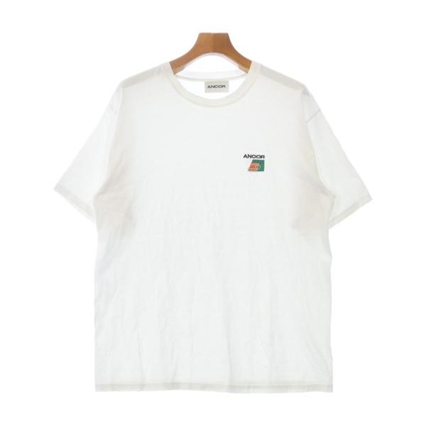 【ブランド】ANCOR (アンカー)【タイプ】メンズ【商品番号】2200626115289r20251224【コンディション】ランク：B   詳細：品質表示なし【カラー】白【サイズ】M【実寸(cm)】身幅:53cm,肩幅:50cm,袖丈:2...