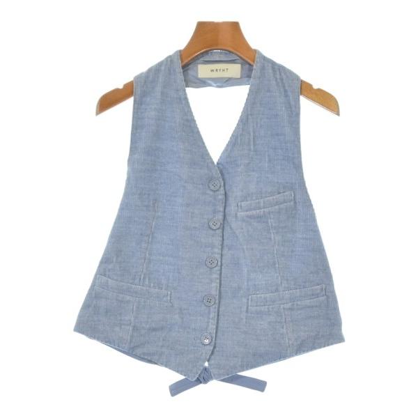 【ブランド】WRYHT (ライト)【タイプ】レディース【商品番号】2200637555104r20251221【コンディション】ランク：A   詳細：品質表示なし【カラー】ブルーグレー【サイズ】1(S位)【実寸(cm)】身幅:46cm,肩か...