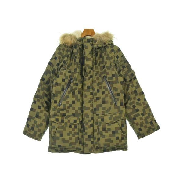 【ブランド】COMMON MEETS UNCOMMON (コモンミーツアンコモン)【タイプ】メンズ【商品番号】2200646188027r20260207【コンディション】ランク：B   【カラー】カーキx茶x黒(総柄)【サイズ】M【実寸(...