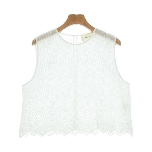 【ブランド】AEWEN MATOPH (イウエンマトフ)【タイプ】レディース【商品番号】2200656173068r20260301【コンディション】ランク：新品同様   【カラー】白【サイズ】F【実寸(cm)】身幅:46cm,肩幅:36c...