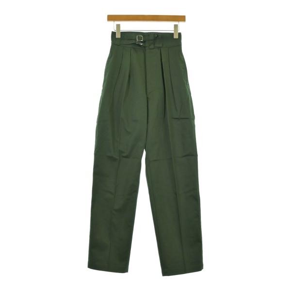 【ブランド】LENO (リノ)【タイプ】レディース【商品番号】2200644581639r20260303【コンディション】ランク：新品同様   【カラー】緑【サイズ】1(S位)【実寸(cm)】ウエスト:67.5cm,裾周り:41cm,ヒッ...