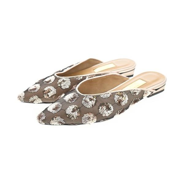 【ブランド】GRISE (グリーズ)【タイプ】レディース【商品番号】2200649343034r20260301【コンディション】ランク：B   【カラー】茶系xシルバー【サイズ】S(22.5cm位)【実寸(cm)】ヒール:3cm,ソール裏...