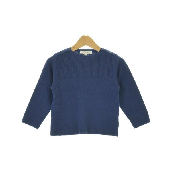 【ブランド】bonpoint (ボンポワン)【タイプ】キッズ【商品番号】2200705697064r20260729【コンディション】ランク：A   【カラー】青【サイズ】96(3T-4T)【実寸(cm)】身幅:31cm,肩幅:29cm,袖...