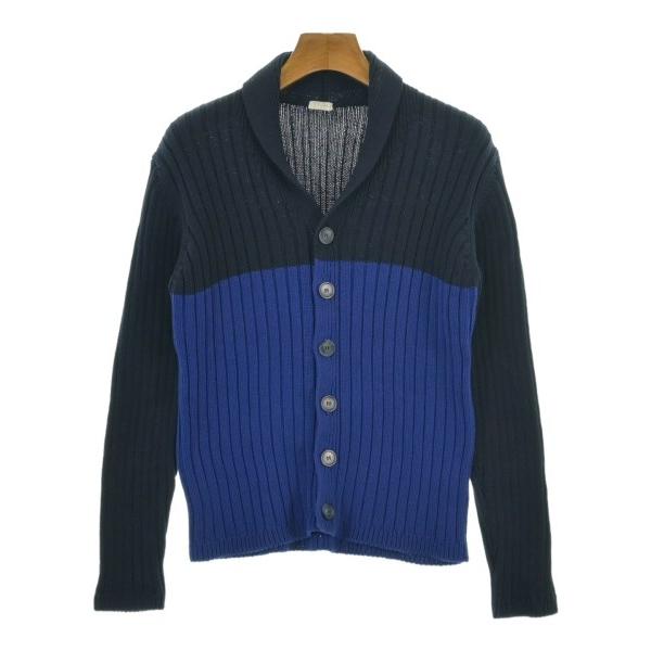 【ブランド】il gufo (イルグッフォ)【タイプ】キッズ【商品番号】2200605132238r20251008【コンディション】ランク：B   詳細：襟汚れあり【カラー】青x紺【サイズ】150(13T-14T)【実寸(cm)】身幅:4...