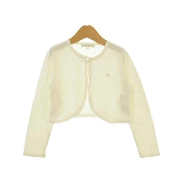 【ブランド】BURBERRY (バーバリー)【タイプ】キッズ【商品番号】2200631417422r20260326【コンディション】ランク：B   詳細：全体スレあり【カラー】白【サイズ】120(7T-8T)【実寸(cm)】身幅:31cm...