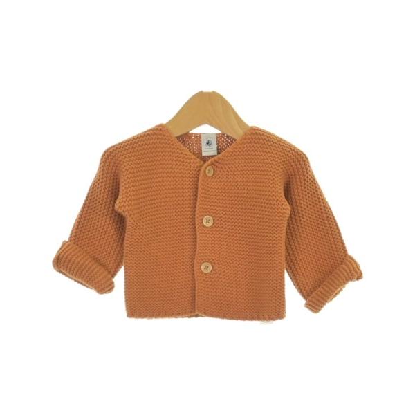 【ブランド】PETIT BATEAU (プチバトー)【タイプ】キッズ【商品番号】2200595160105r20250913【コンディション】ランク：B   【カラー】オレンジ【サイズ】74(6M)【実寸(cm)】裾幅:24.5cm,裄丈:...