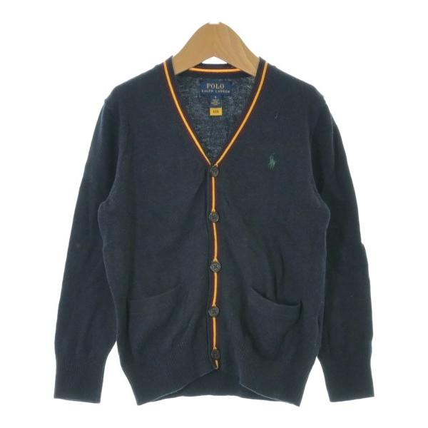 【ブランド】Polo Ralph Lauren (ポロラルフローレン)【タイプ】キッズ【商品番号】2200643093034r20260410【コンディション】ランク：B   【カラー】紺【サイズ】120(7T-8T)【実寸(cm)】身幅:...