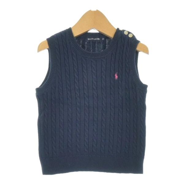 【ブランド】Ralph Lauren (ラルフローレン)【タイプ】キッズ【商品番号】2200608493060r20251008【コンディション】ランク：B   詳細：所々スレあり【カラー】紺【サイズ】100(3T-4T)【実寸(cm)】身...