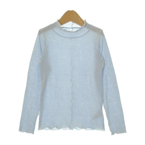 【ブランド】SHIPS KIDS (シップスキッズ)【タイプ】キッズ【商品番号】2200672414077r20260424【コンディション】ランク：B   【カラー】水色x白【サイズ】M(120cm位)【実寸(cm)】身幅:30cm,肩幅...