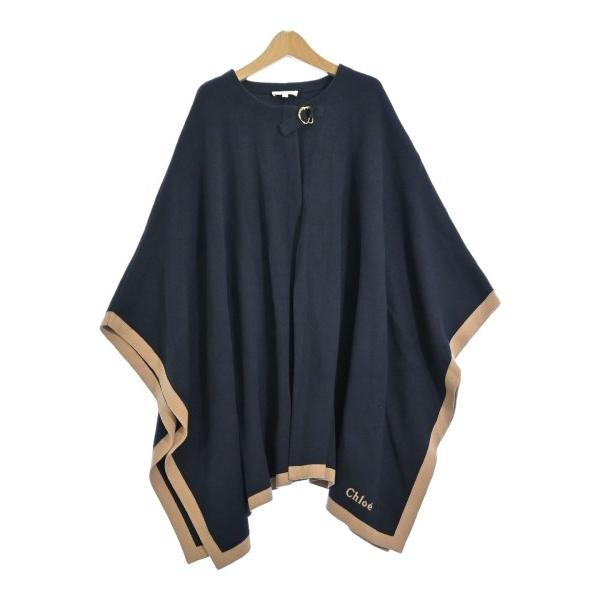 【ブランド】Chloe (クロエ)【タイプ】キッズ【商品番号】2200701236694r20260717【コンディション】ランク：B   詳細：スレあり【カラー】紺【サイズ】150(13T-14T)【実寸(cm)】裄丈:66cm,着丈:7...