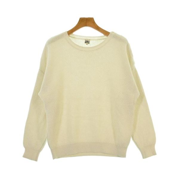 【ブランド】BONTON (ボントン)【タイプ】キッズ【商品番号】2200649781058r20260403【コンディション】ランク：B   詳細：所々スレあり【カラー】オフホワイト【サイズ】M(120cm位)【実寸(cm)】身幅:48c...
