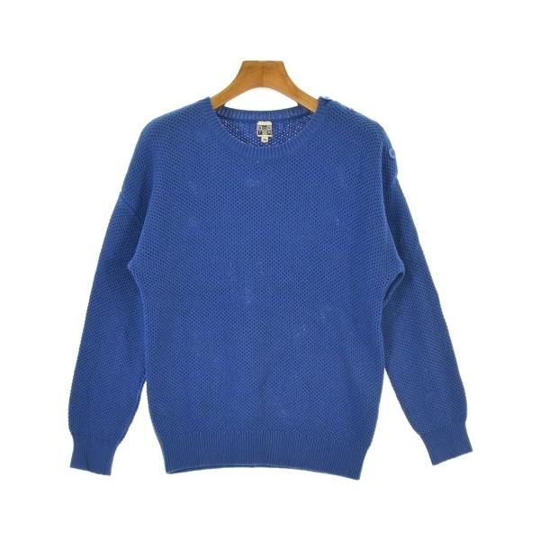 【ブランド】BONTON (ボントン)【タイプ】キッズ【商品番号】2200649781065r20260403【コンディション】ランク：B   詳細：所々スレあり【カラー】青【サイズ】XS(140cm位)【実寸(cm)】身幅:42cm,裄丈...