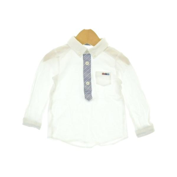 【ブランド】familiar (ファミリア)【タイプ】キッズ【商品番号】2200687220229r20260524【コンディション】ランク：B   詳細：スレあり【カラー】白【サイズ】90(24M)【実寸(cm)】身幅:27.5cm,肩幅...
