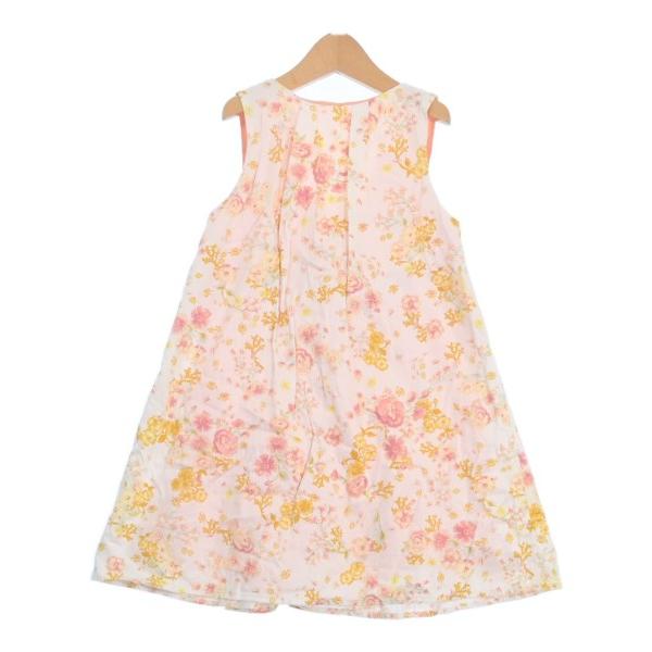 【ブランド】Je suis en cp! (ジュ　スィ　ザン　セーペー)【タイプ】キッズ【商品番号】2200559596353r20251023【コンディション】ランク：A   【カラー】白x黄系xピンク(花柄)【サイズ】120(7T-8T...