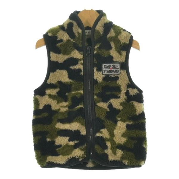【ブランド】SLAP SLIP (スラップスリップ)【タイプ】キッズ【商品番号】2200561248059r20250924【コンディション】ランク：A   【カラー】ベージュxカーキx黒等(迷彩)【サイズ】100(3T-4T)【実寸(cm...