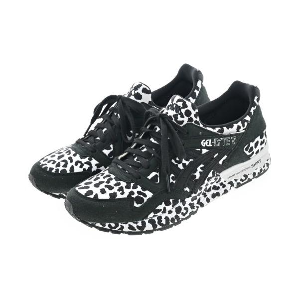 【ブランド】COMME des GARCONS SHIRT (コムデギャルソンシャツ)【タイプ】メンズ【商品番号】2200651489232r20260205【コンディション】ランク：B   【カラー】黒x白(総柄)【サイズ】28.5cm【...