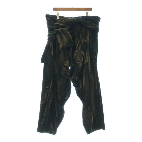 【ブランド】yohji yamamoto POUR HOMME (ヨウジヤマモトプールオム)【タイプ】メンズ【商品番号】2200624638018r20251116【コンディション】ランク：B   【カラー】茶x黒【サイズ】1(XS位)【実...