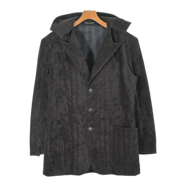 【ブランド】yohji yamamoto POUR HOMME (ヨウジヤマモトプールオム)【タイプ】メンズ【商品番号】2200665497025r20260321【コンディション】ランク：新品同様   【カラー】こげ茶【サイズ】2(S位)...