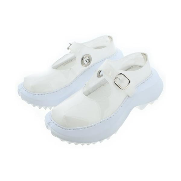 【ブランド】COMME des GARCONS (コムデギャルソン)【タイプ】レディース【商品番号】2200646254043r20260202【コンディション】ランク：B   【カラー】白【サイズ】EU38(24.5cm位)【実寸(cm)...