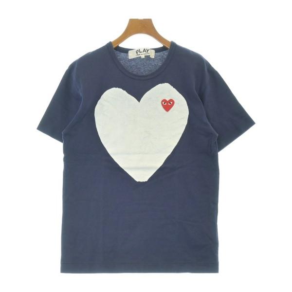 【ブランド】PLAY COMME des GARCONS (プレイコムデギャルソン)【タイプ】レディース【商品番号】2200640472023r20260122【コンディション】ランク：B   詳細：変色あり【カラー】紺【サイズ】L【実寸(...