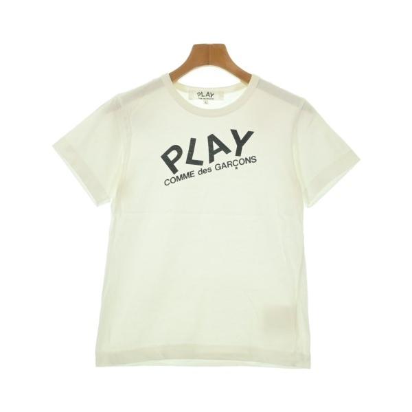 【ブランド】PLAY COMME des GARCONS (プレイコムデギャルソン)【タイプ】メンズ【商品番号】2200627085048r20251125【コンディション】ランク：C   詳細：汚れあり【カラー】白【サイズ】L【実寸(cm...