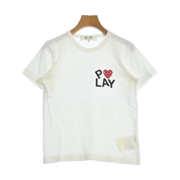 【ブランド】PLAY COMME des GARCONS (プレイコムデギャルソン)【タイプ】レディース【商品番号】2200627107146r20251125【コンディション】ランク：C   詳細：汚れあり【カラー】白【サイズ】M【実寸(...