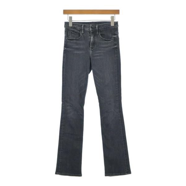 【ブランド】HELMUT LANG (ヘルムートラング)【タイプ】レディース【商品番号】2200686813491r20260522【コンディション】ランク：A   【カラー】黒系(デニム)【サイズ】25(S位)【実寸(cm)】ウエスト:6...