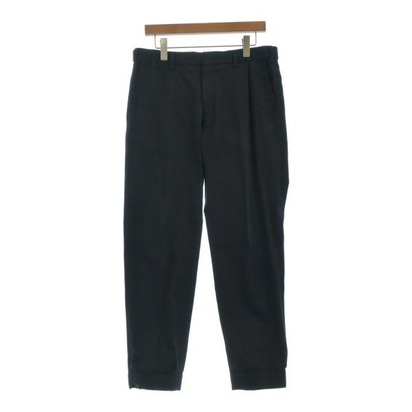 【ブランド】DRIES VAN NOTEN (ドリスヴァンノッテン)【タイプ】メンズ【商品番号】2200640463021r20251225【コンディション】ランク：B   【カラー】紺【サイズ】48(L位)【実寸(cm)】ウエスト:85....