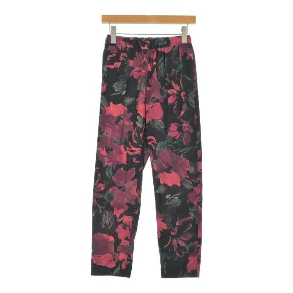 【ブランド】DRIES VAN NOTEN (ドリスヴァンノッテン)【タイプ】レディース【商品番号】2200642202024r20260216【コンディション】ランク：B   【カラー】黒x赤x緑(花柄)【サイズ】34(XXS位)【実寸(...