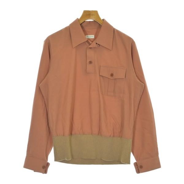【ブランド】DRIES VAN NOTEN (ドリスヴァンノッテン)【タイプ】メンズ【商品番号】2200673424020r20260413【コンディション】ランク：B   【カラー】オレンジ系【サイズ】48(L位)【実寸(cm)】身幅:5...