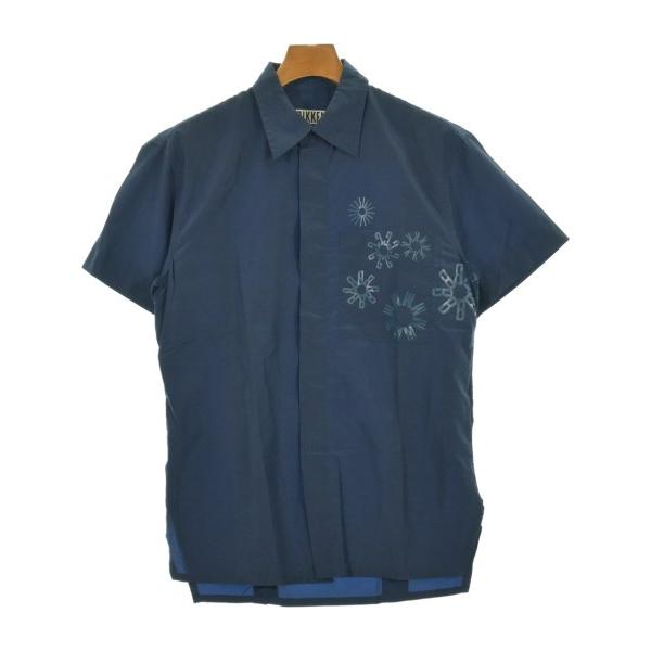 【ブランド】DIRK BIKKEMBERGS (ダークビッケンバーグ)【タイプ】メンズ【商品番号】2200599231139r20251105【コンディション】ランク：A   【カラー】青【サイズ】S【実寸(cm)】身幅:49cm,肩幅:4...