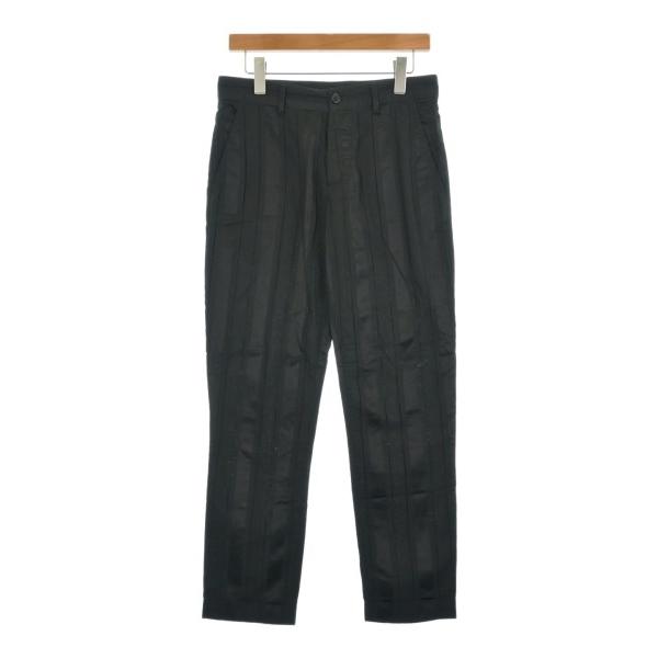 【ブランド】ANN DEMEULEMEESTER (アンドゥムルメステール)【タイプ】メンズ【商品番号】2200625743025r20251118【コンディション】ランク：B   【カラー】黒(ストライプ)【サイズ】XS【実寸(cm)】ウ...