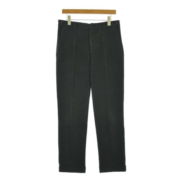 【ブランド】ANN DEMEULEMEESTER (アンドゥムルメステール)【タイプ】メンズ【商品番号】2200684577074r20260523【コンディション】ランク：B   詳細：スレ、毛羽立ちあり【カラー】黒x白(ドット)【サイズ...