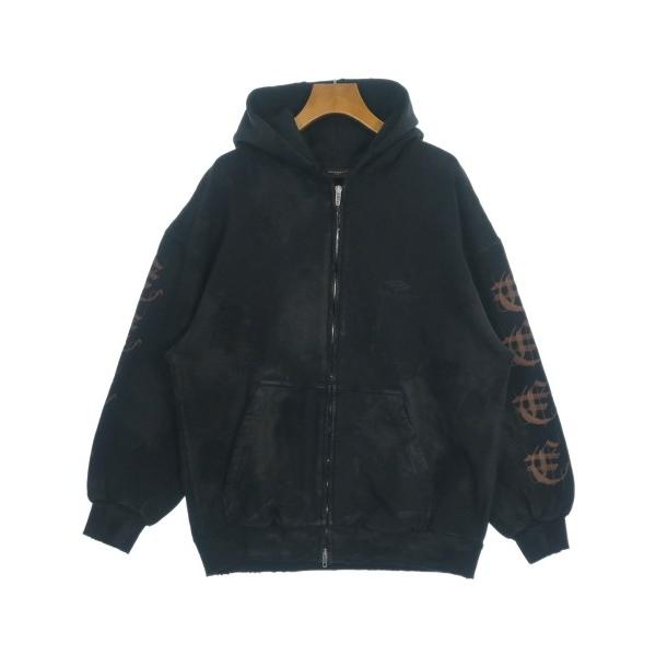 【ブランド】BALENCIAGA (バレンシアガ)【タイプ】レディース【商品番号】2200665125041r20260319【コンディション】ランク：A   【カラー】黒【サイズ】XS【実寸(cm)】身幅:55cm,裄丈:82cm,着丈:...