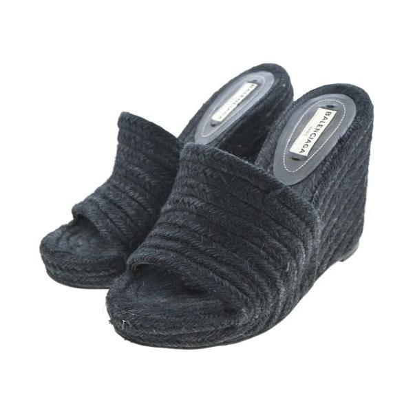 【ブランド】BALENCIAGA (バレンシアガ)【タイプ】レディース【商品番号】2200678685266r20260513【コンディション】ランク：B   【カラー】黒【サイズ】EU34(20.5cm位)【実寸(cm)】ヒール:11.5...