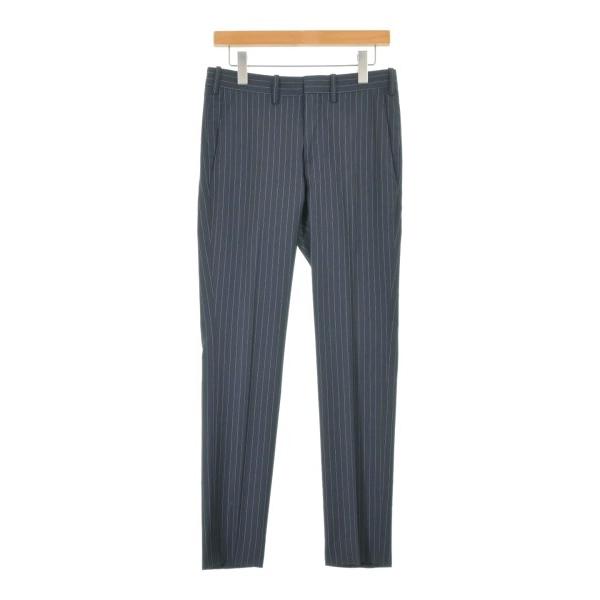 【ブランド】Neil Barrett (ニールバレット)【タイプ】メンズ【商品番号】2200658396069r20260222【コンディション】ランク：A   【カラー】紺(ストライプ)【サイズ】-(M位)【実寸(cm)】ウエスト:77c...