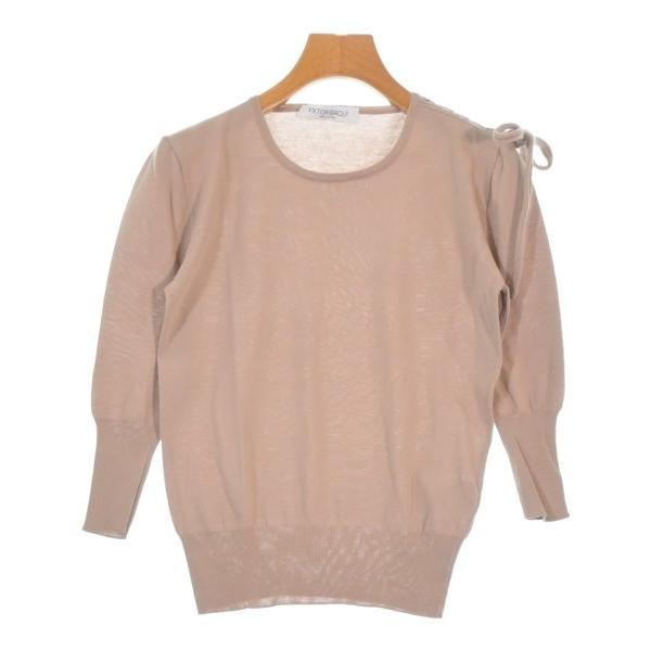 【ブランド】VIKTOR&amp;ROLF (ヴィクター＆ロルフ)【タイプ】レディース【商品番号】2200670012022r20260407【コンディション】ランク：B   【カラー】ベージュ【サイズ】XS【実寸(cm)】身幅:40cm,...