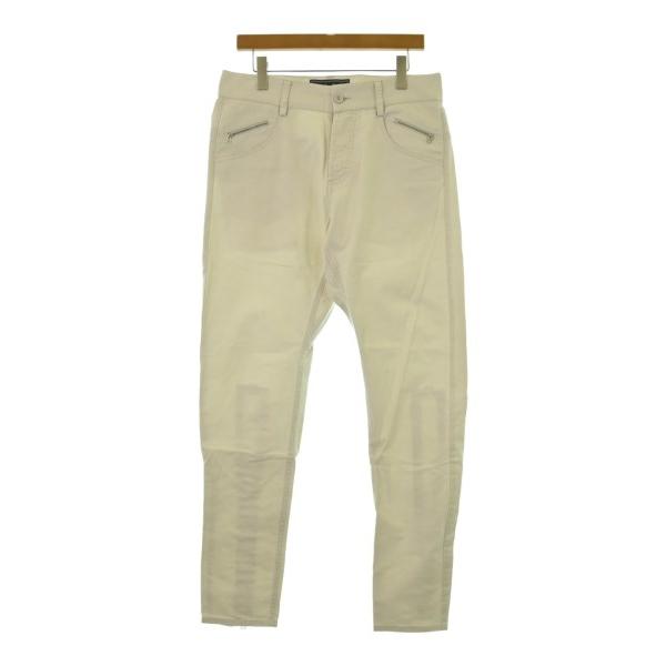 【ブランド】UNCONDITIONAL (アンコンディショナル)【タイプ】メンズ【商品番号】2200652735048r20260223【コンディション】ランク：B   【カラー】白【サイズ】S【実寸(cm)】ウエスト:85cm,裾周り:3...