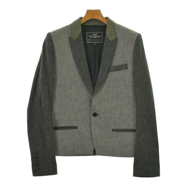 【ブランド】UNCONDITIONAL (アンコンディショナル)【タイプ】メンズ【商品番号】2200652735109r20260223【コンディション】ランク：B   詳細：品質表示なし【カラー】グレー【サイズ】S【実寸(cm)】身幅:5...