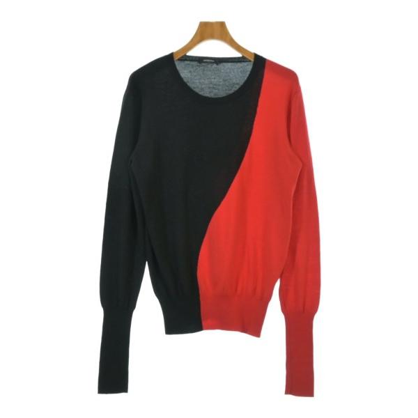 【ブランド】UNCONDITIONAL (アンコンディショナル)【タイプ】メンズ【商品番号】2200652735130r20260223【コンディション】ランク：B   【カラー】黒x赤【サイズ】-(M位)【実寸(cm)】身幅:48cm,肩...