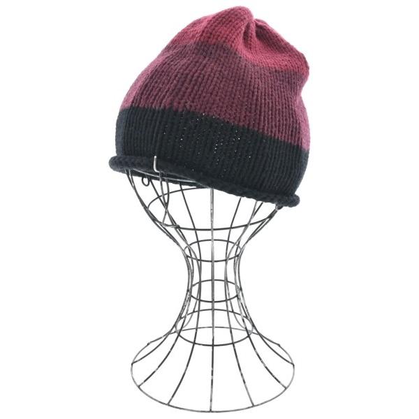 【ブランド】UNCONDITIONAL (アンコンディショナル)【タイプ】メンズ【商品番号】2200652735239r20260305【コンディション】ランク：B   【カラー】エンジx黒【サイズ】-【実寸(cm)】頭まわり:46cm,高...