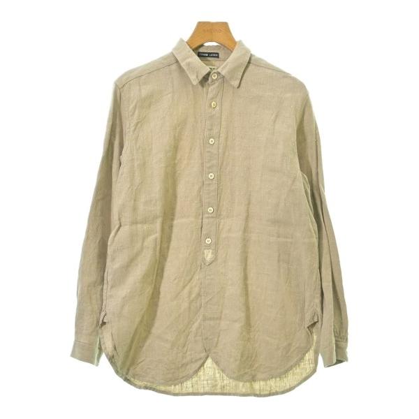 【ブランド】FRANK LEDER (フランクリーダー)【タイプ】メンズ【商品番号】2200629631083r20251205【コンディション】ランク：B   【カラー】ベージュ【サイズ】-(M位)【実寸(cm)】身幅:53cm,肩幅:4...