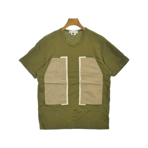 【ブランド】GANRYU (ガンリュウ)【タイプ】メンズ【商品番号】2200638308150r20260225【コンディション】ランク：B   【カラー】カーキxベージュ【サイズ】M【実寸(cm)】身幅:51.5cm,肩幅:43.5cm,...