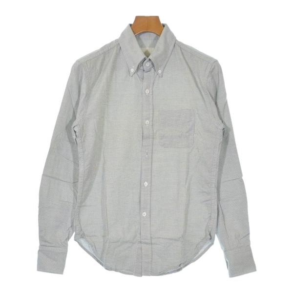 【ブランド】Band Of Outsiders (バンドオブアウトサイダーズ)【タイプ】メンズ【商品番号】2200632927517r20260113【コンディション】ランク：B   詳細：首周り、袖口汚れあり【カラー】グレー系(総柄)【サ...