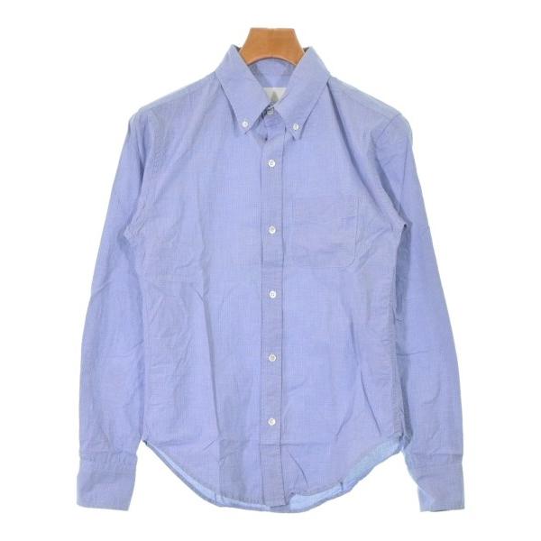 【ブランド】Band Of Outsiders (バンドオブアウトサイダーズ)【タイプ】メンズ【商品番号】2200632927609r20260113【コンディション】ランク：B   詳細：首まわり汚れあり【カラー】青(総柄)【サイズ】XS...