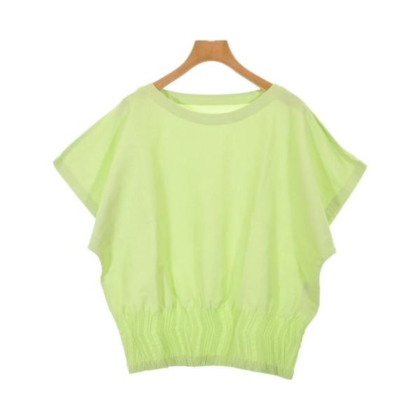 【ブランド】A-POC ABLE ISSEY MIYAKE (エイポック)【タイプ】レディース【商品番号】2200687148073r20260525【コンディション】ランク：B   【カラー】黄緑【サイズ】1(S位)【実寸(cm)】裾幅:...