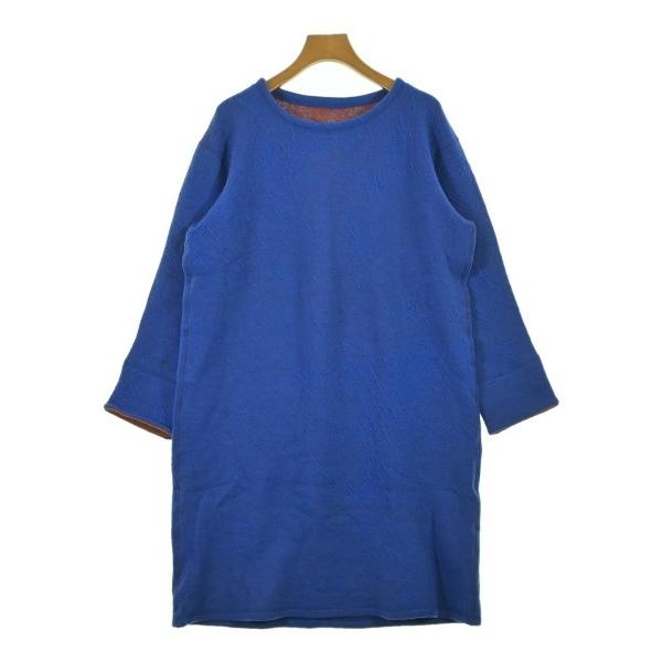 【ブランド】HaaT (ハート)【タイプ】レディース【商品番号】2200642864017r20260123【コンディション】ランク：B   【カラー】青【サイズ】2(M位)【実寸(cm)】身幅:56.5cm,裄丈:71.5cm,着丈:88...