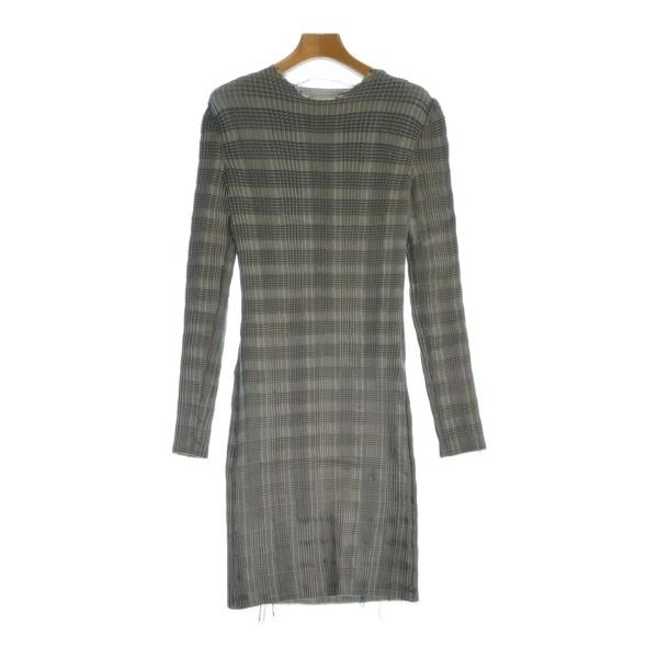 【ブランド】ALEXANDER WANG (アレキサンダーワン)【タイプ】レディース【商品番号】2200653339078r20260217【コンディション】ランク：B   詳細：所々引っかかりあり【カラー】チャコールグレー【サイズ】0(X...